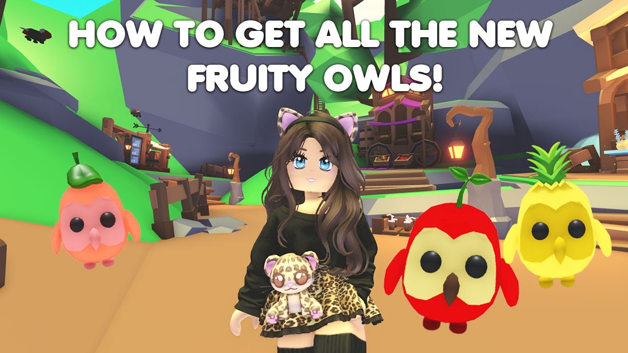 How to Get All the 5 New Fruity Owls in Adopt Me