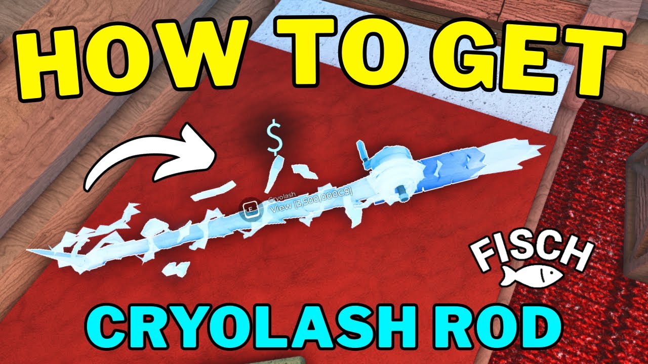 Cryolash Rod in Fisch: Best Location Stats and Enchants