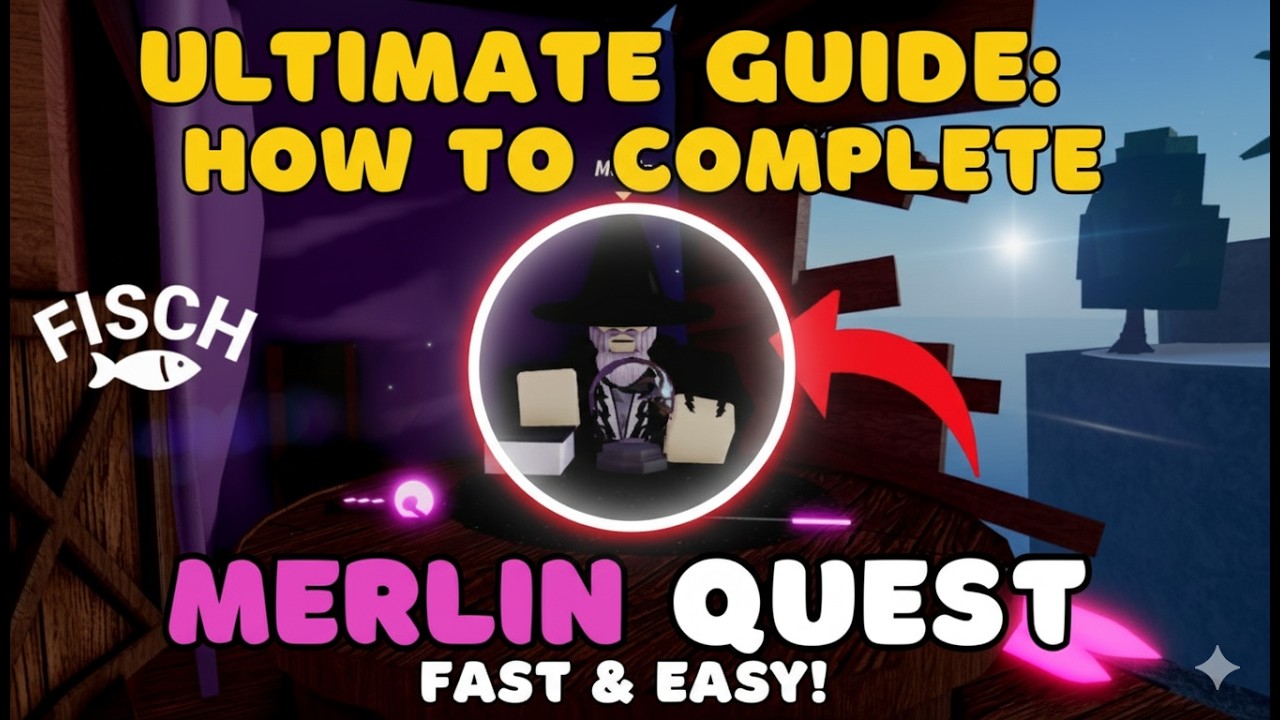Full Guide To Merlin Shard Quest in Fisch Roblox: Rifts, Shards, Rewards