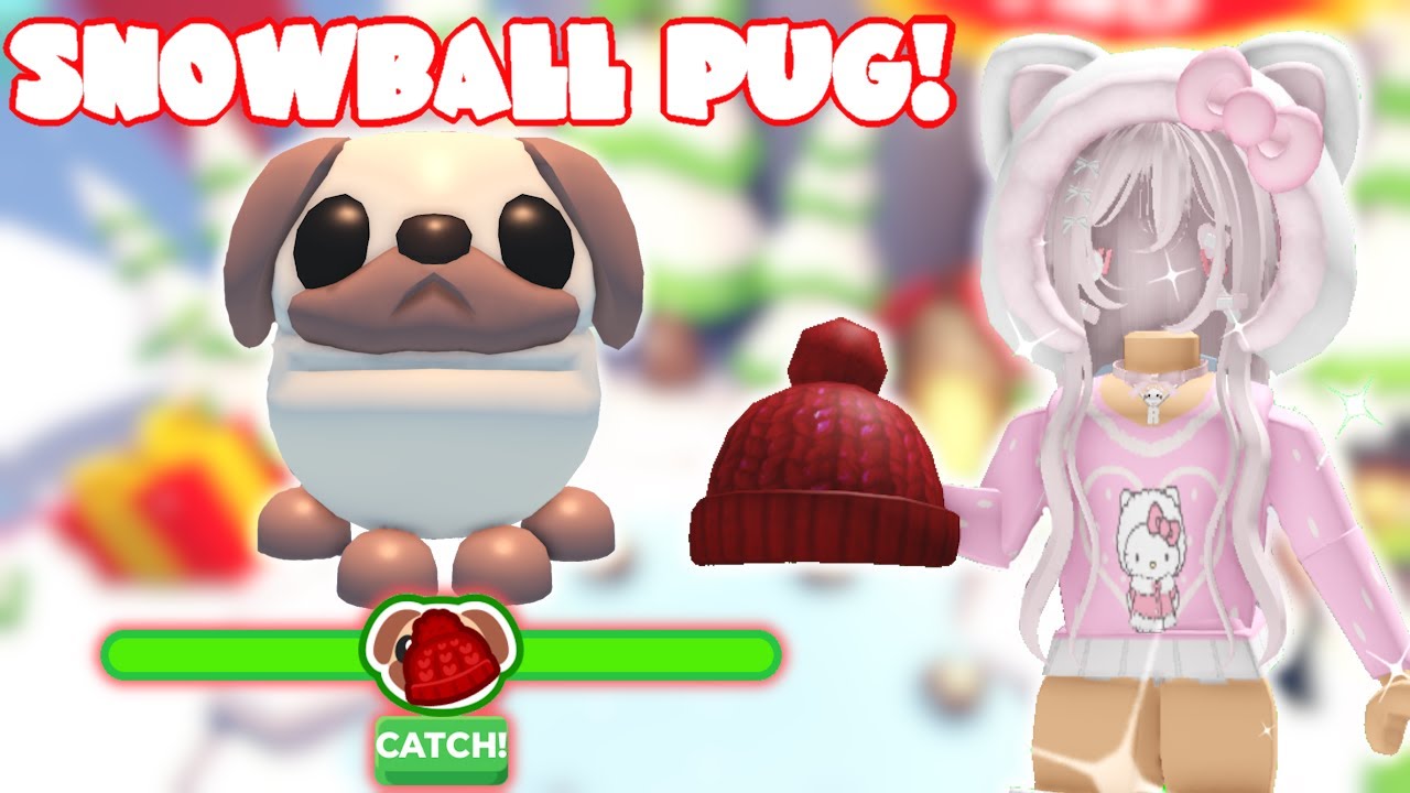 How to Get Snowball Pugs in Roblox Adopt Me Christmas 2025